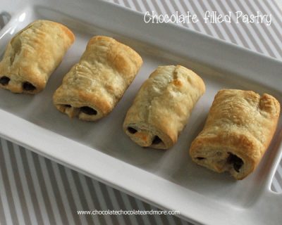 Chocolate filled Pastry - Chocolate Chocolate and More!