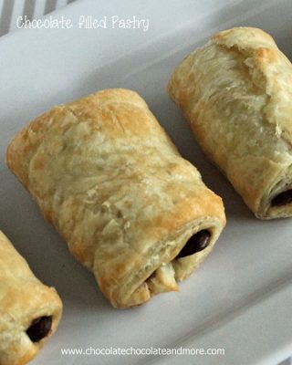 Chocolate filled Pastry - Chocolate Chocolate and More!