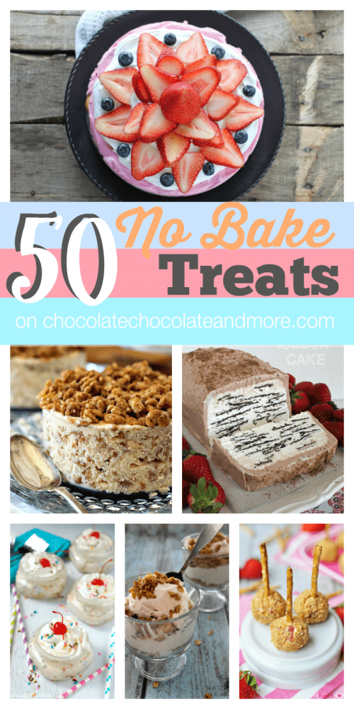 50 No Bake Treats - Chocolate Chocolate and More!