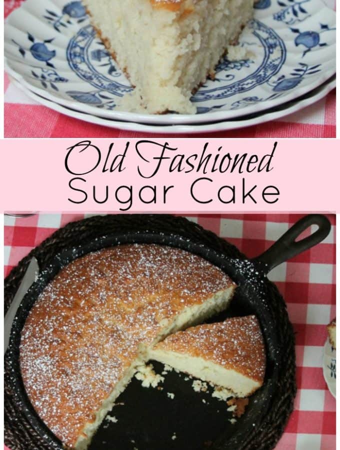 Old Fashioned Sugar Cake - Chocolate Chocolate and More!