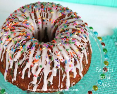 Funfetti Pound Cake scratch recipe - Chocolate Chocolate and More!