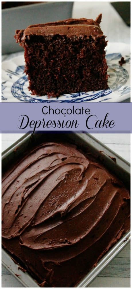 Chocolate Depression Cake - Chocolate Chocolate and More!