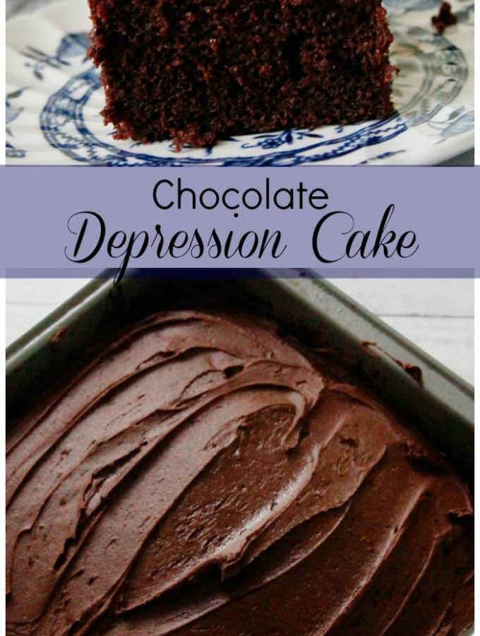 Chocolate Depression Cake - Chocolate Chocolate and More!
