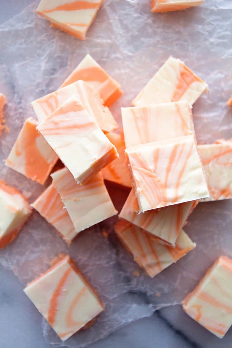 Easy Orange Creamsicle Fudge | Mex Alex